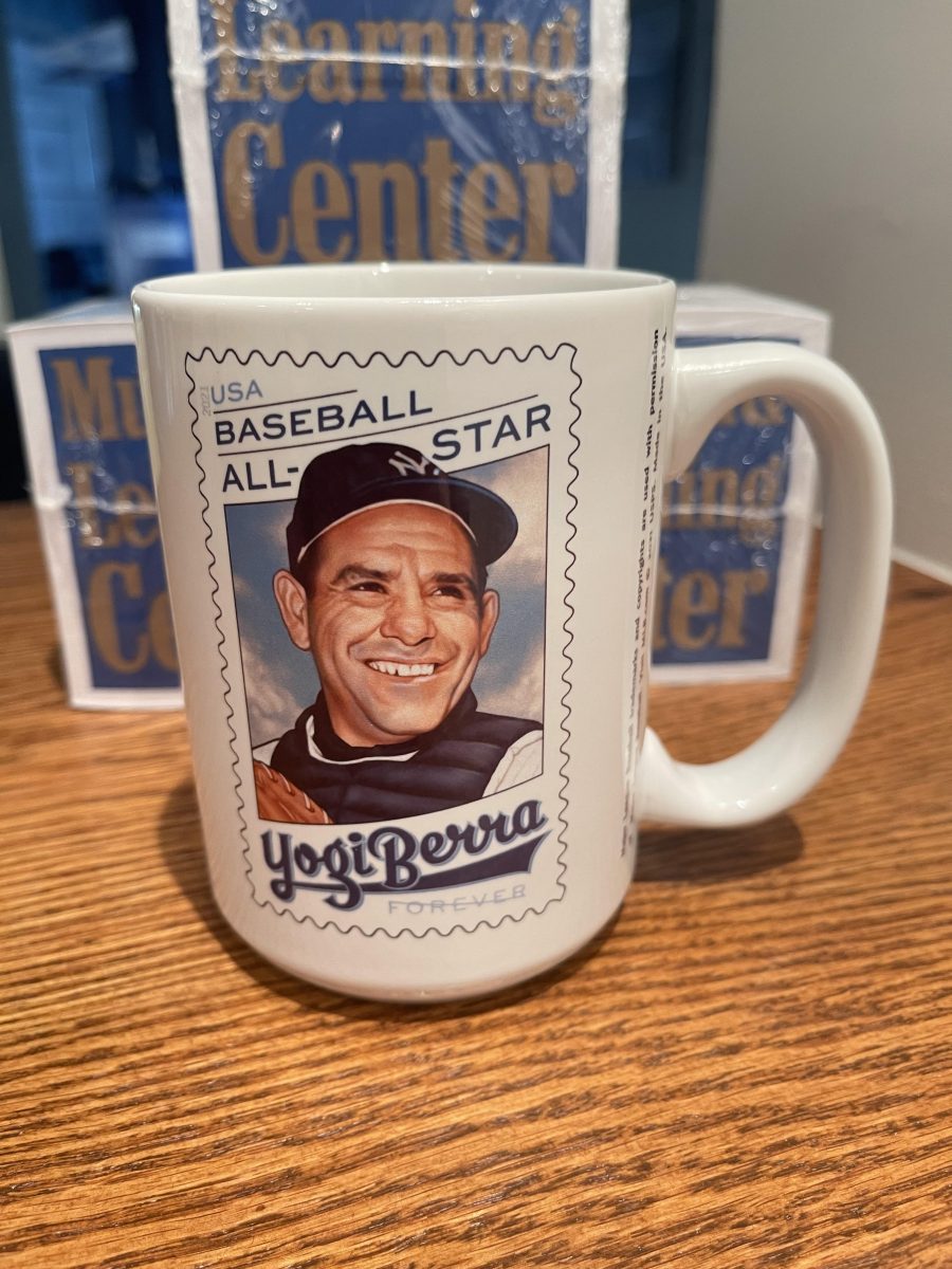 Yogi Forever Stamp Mug - Yogi Berra Museum & Learning Center