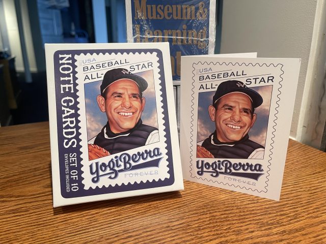 Yogi Forever Stamp Notecards - Yogi Berra Museum & Learning Center