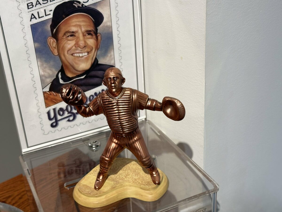 Yogi Bronze Statue - Yogi Berra Museum & Learning Center